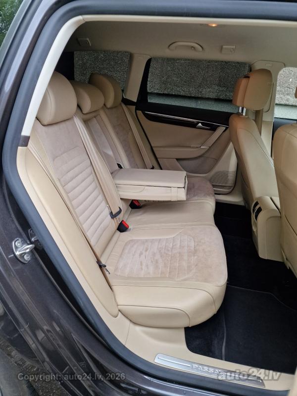 Brown Volkswagen Passat 2011 in Tallinn, with an engine capacity of 2.00 L and mileage of 201 thousand km for 6990 €, photo 5 on AUTOMOTO.COM.LV