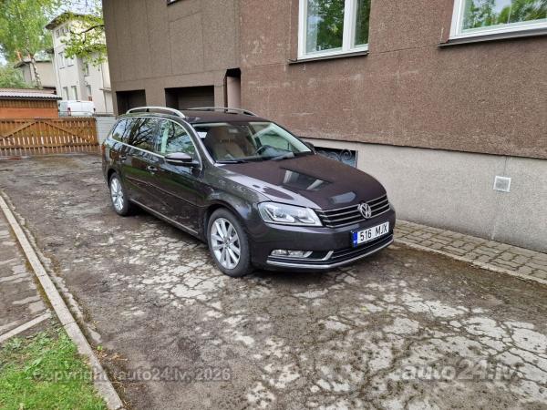 Brown Volkswagen Passat 2011 in Tallinn, with an engine capacity of 2.00 L and mileage of 201 thousand km for 6990 €, photo 7 on AUTOMOTO.COM.LV