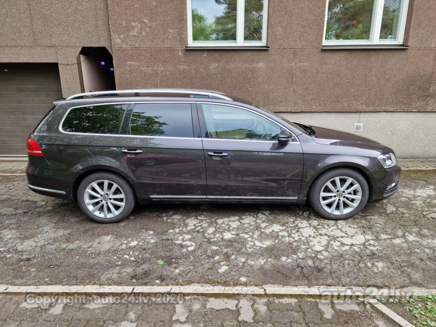 Brown Volkswagen Passat 2011 in Tallinn, with an engine capacity of 2.00 L and mileage of 201 thousand km for 6990 €, photo 9 on AUTOMOTO.COM.LV