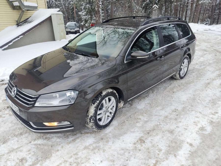 Brūns Volkswagen Passat 2012 Utena, ar dzinēja tilpumu 1.97 L un nobraukumu 290 tūkst. km par 4950 €, foto 8 vietnē AUTOMOTO.COM.LV