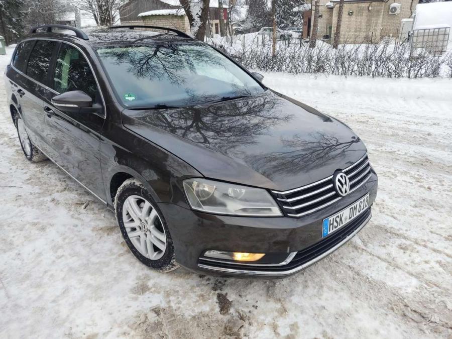 Brūns Volkswagen Passat 2012 Utena, ar dzinēja tilpumu 1.97 L un nobraukumu 290 tūkst. km par 4950 €, foto 9 vietnē AUTOMOTO.COM.LV