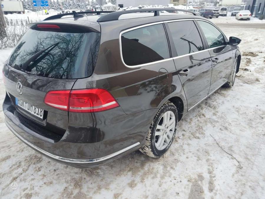 Brūns Volkswagen Passat 2012 Utena, ar dzinēja tilpumu 1.97 L un nobraukumu 290 tūkst. km par 4950 €, foto 13 vietnē AUTOMOTO.COM.LV