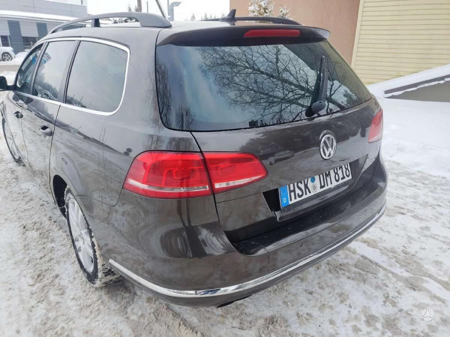 Brūns Volkswagen Passat 2012 Utena, ar dzinēja tilpumu 1.97 L un nobraukumu 290 tūkst. km par 4950 €, foto 14 vietnē AUTOMOTO.COM.LV