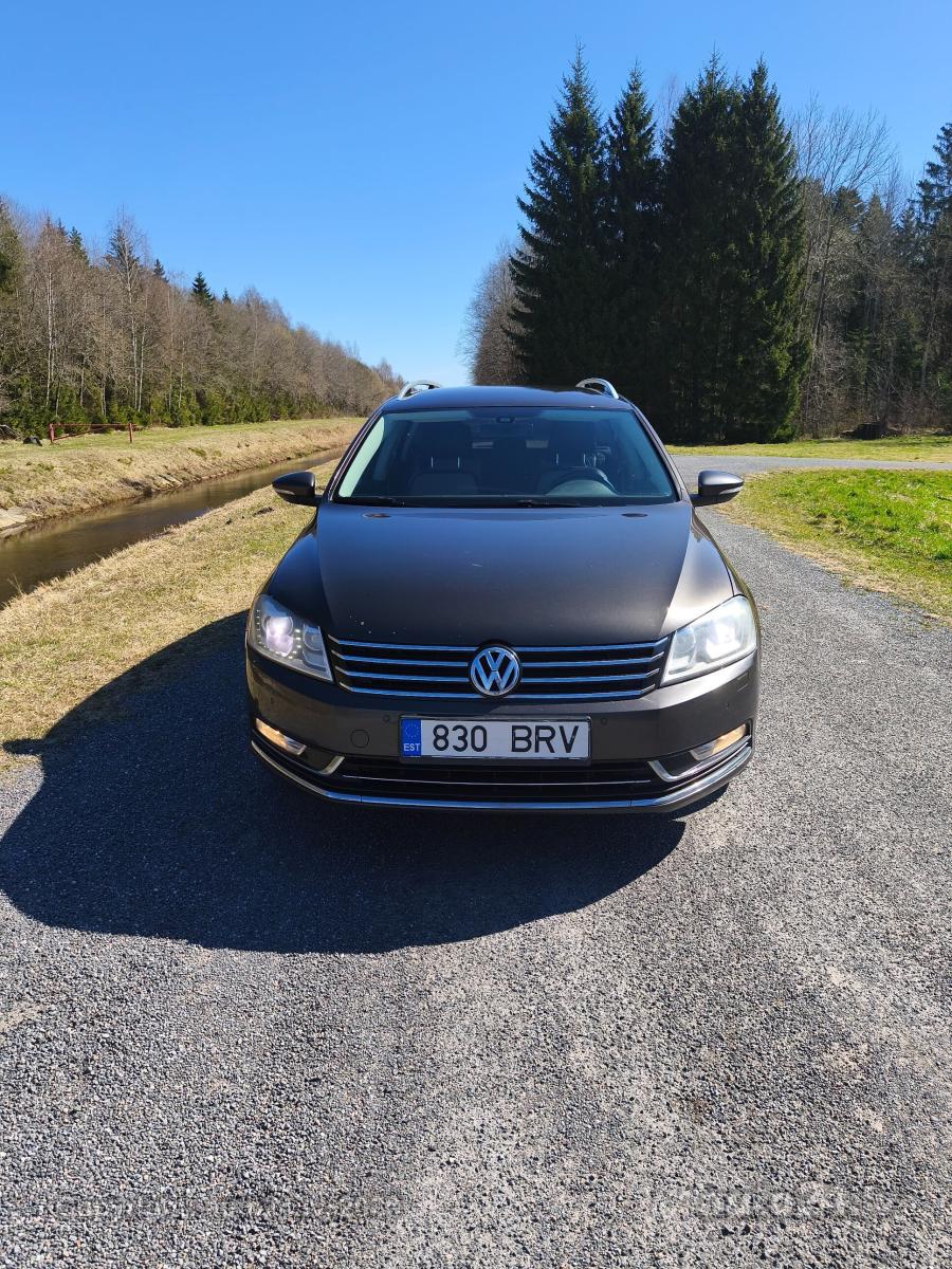 Brūns Volkswagen Passat 2012 Tallina, ar dzinēja tilpumu 2.00 L un nobraukumu 369 tūkst. km par 4400 €, foto 1 vietnē AUTOMOTO.COM.LV