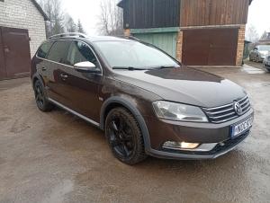 Brūns Volkswagen Passat 2013 Viļņa, ar dzinēja tilpumu 2.00 L un nobraukumu 268 tūkst. km par 6600 €, foto  vietnē AUTOMOTO.COM.LV