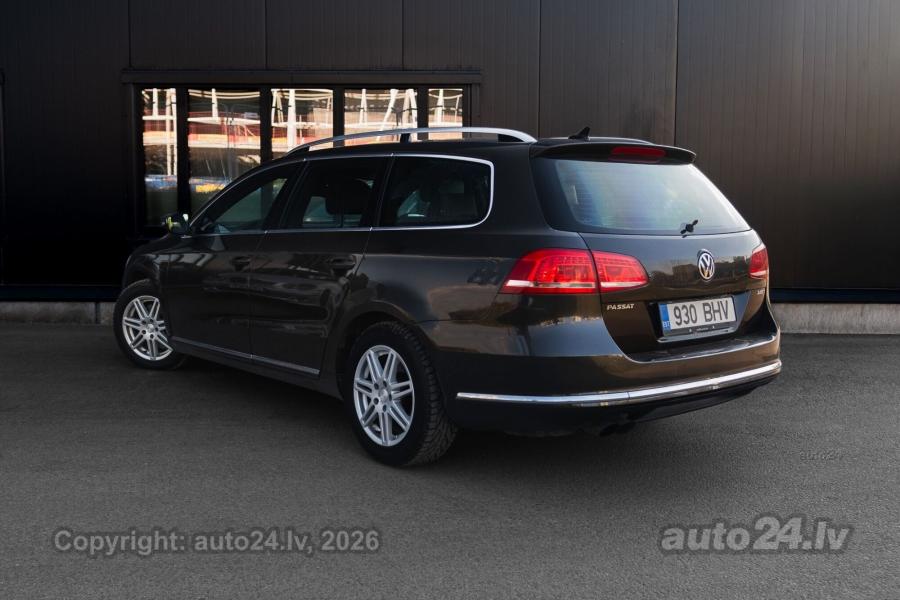 Brown Volkswagen Passat 2013 in Tallinn, with an engine capacity of 2.00 L and mileage of 279 thousand km for 3990 €, photo 6 on AUTOMOTO.COM.LV