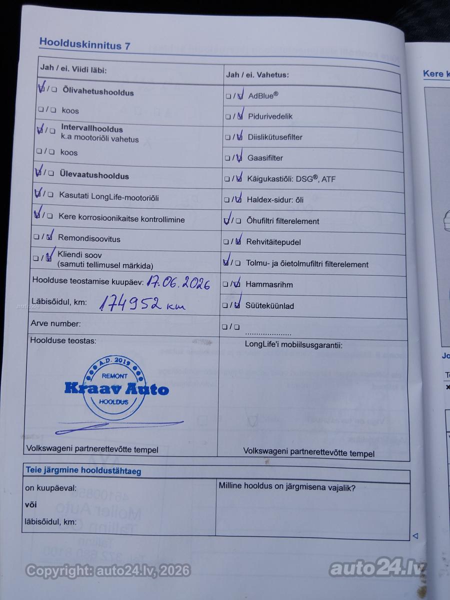 Коричневый Фольксваген Пассат 2013 в Таллин, объемом двигателя 1.40 л и пробегом 176 тыс. км за 6500 €, фото 23 на AUTOMOTO.COM.LV