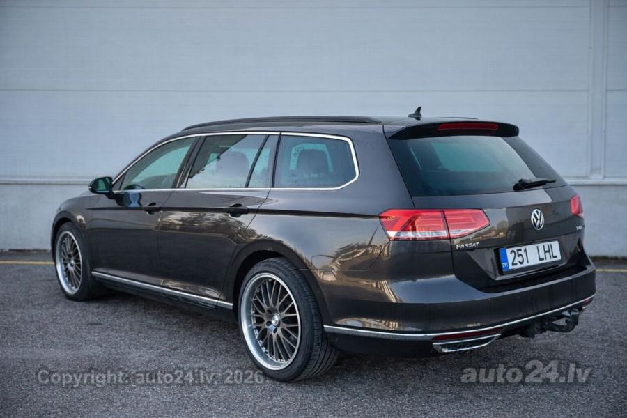 Brown Volkswagen Passat 2015 in Valga, with an engine capacity of 1.60 L and mileage of 360 thousand km for 7900 €, photo 4 on AUTOMOTO.COM.LV