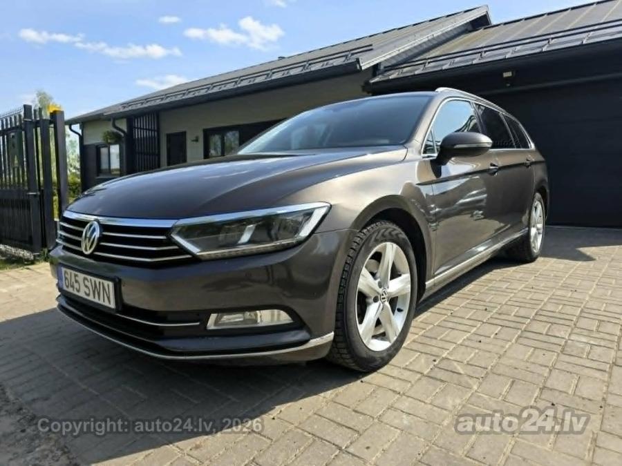 Brown Volkswagen Passat 2015 in Tartu, with an engine capacity of 2.00 L and mileage of 323 thousand km for 9700 €, photo 1 on AUTOMOTO.COM.LV