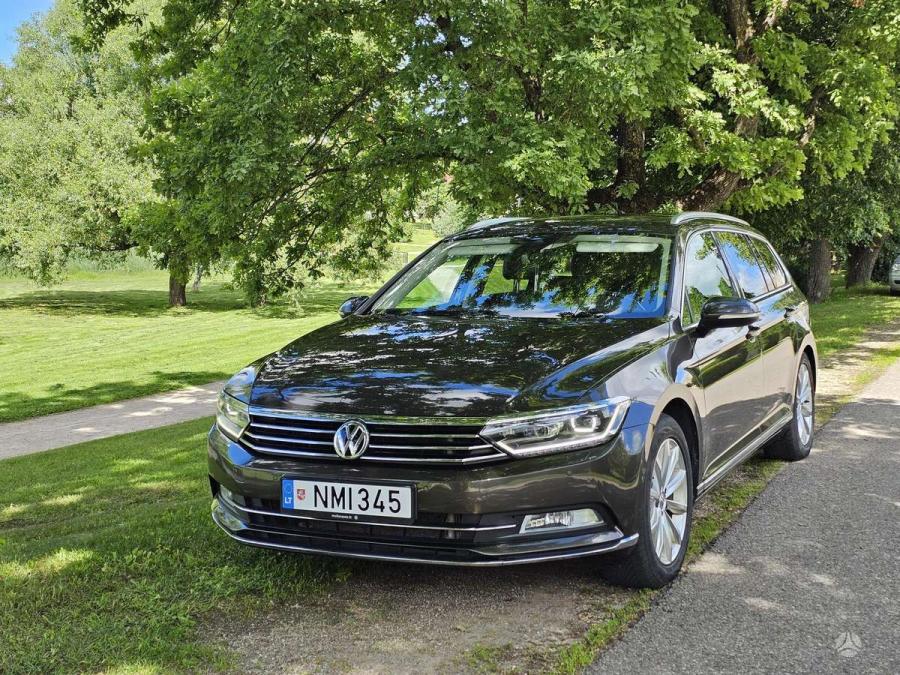 Brūns Volkswagen Passat 2016 Utena, ar dzinēja tilpumu 1.97 L un nobraukumu 217 tūkst. km par 11900 €, foto 1 vietnē AUTOMOTO.COM.LV