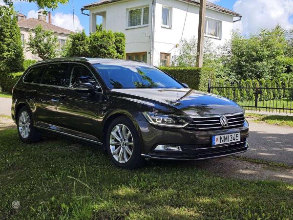 Brūns Volkswagen Passat 2016 Utena, ar dzinēja tilpumu 1.97 L un nobraukumu 217 tūkst. km par 11900 €, foto 3 vietnē AUTOMOTO.COM.LV