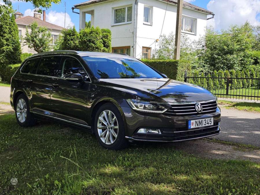 Brūns Volkswagen Passat 2016 Utena, ar dzinēja tilpumu 1.97 L un nobraukumu 217 tūkst. km par 11900 €, foto 4 vietnē AUTOMOTO.COM.LV
