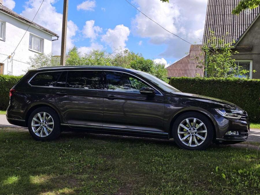 Brūns Volkswagen Passat 2016 Utena, ar dzinēja tilpumu 1.97 L un nobraukumu 217 tūkst. km par 11900 €, foto 9 vietnē AUTOMOTO.COM.LV