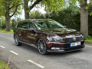 Brūns Volkswagen Passat 2016 Tallina, ar dzinēja tilpumu 2.00 L un nobraukumu 128 tūkst. km par 13999 €, foto  vietnē AUTOMOTO.COM.LV