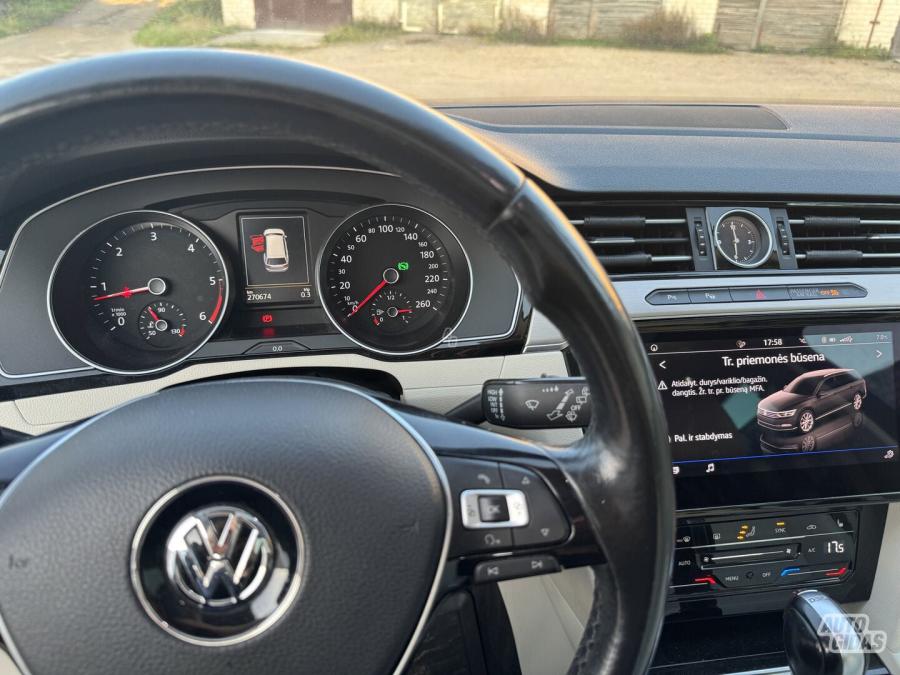 Brūns Volkswagen Passat 2016 Viļņa, ar dzinēja tilpumu 1.60 L un nobraukumu 270 tūkst. km par 11100 €, foto 15 vietnē AUTOMOTO.COM.LV