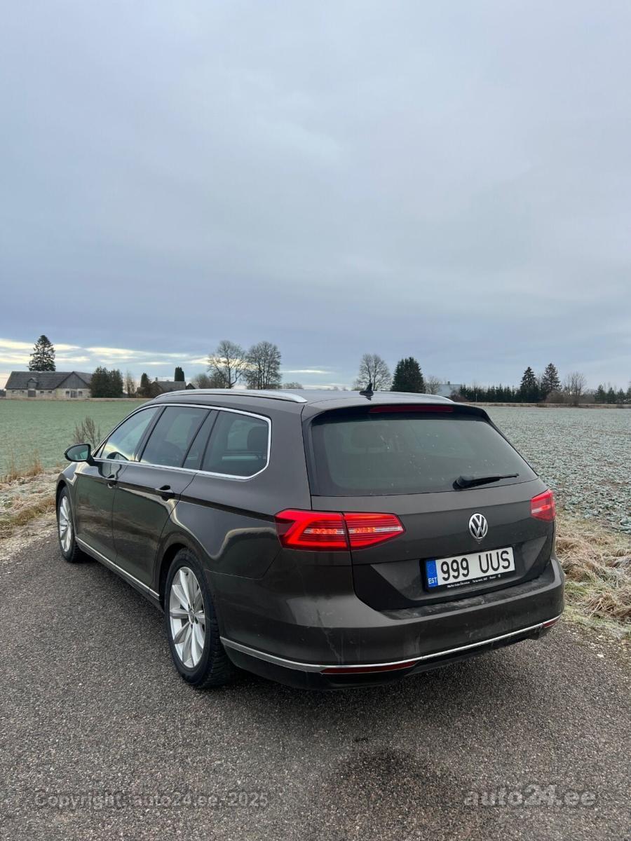 Brown Volkswagen Passat 2017 in Rapla, with an engine capacity of 2.00 L and mileage of 267 thousand km for 10999 €, photo 2 on AUTOMOTO.COM.LV