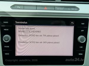 Brūns Volkswagen Passat 2017 Tartu, ar dzinēja tilpumu 1.60 L un nobraukumu 213 tūkst. km par 11690 €, foto 25 vietnē AUTOMOTO.COM.LV