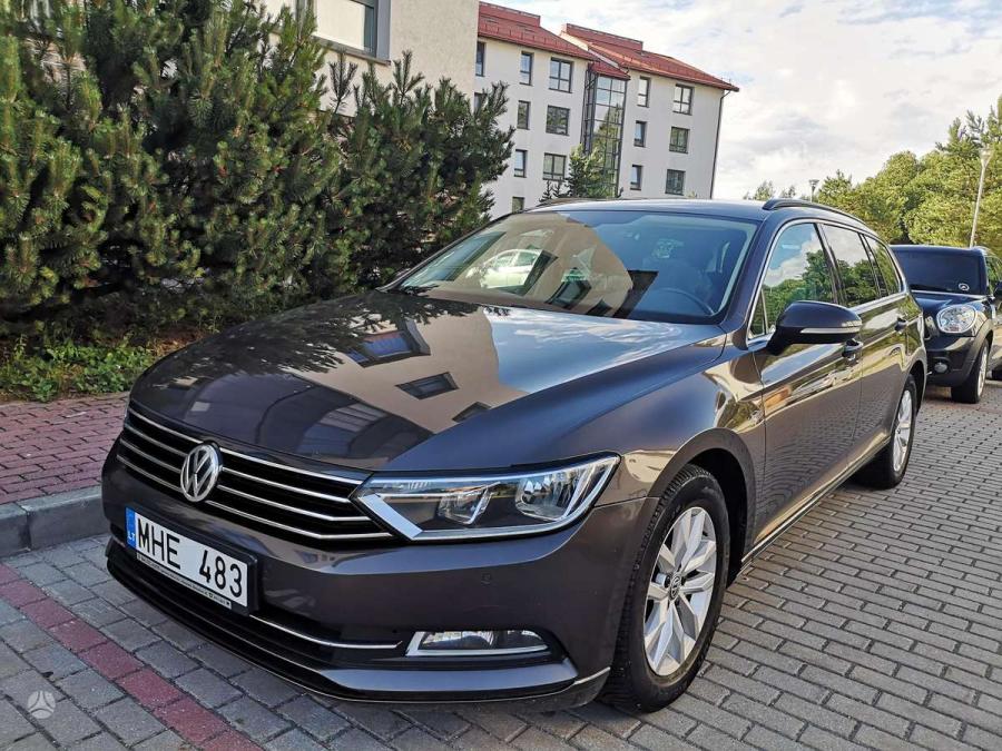 Brūns Volkswagen Passat 2017 Klaipėda, ar dzinēja tilpumu 2.00 L un nobraukumu 247 tūkst. km par 9500 €, foto 1 vietnē AUTOMOTO.COM.LV