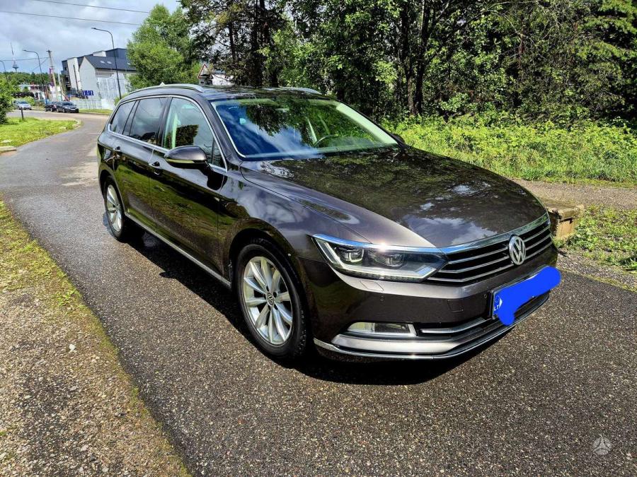 Brūns Volkswagen Passat 2017 Viļņa, ar dzinēja tilpumu 1.97 L un nobraukumu 288 tūkst. km par 8500 €, foto 3 vietnē AUTOMOTO.COM.LV
