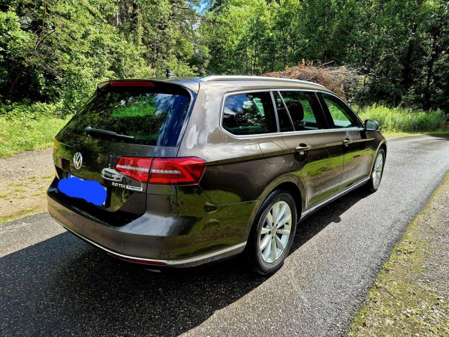 Brūns Volkswagen Passat 2017 Viļņa, ar dzinēja tilpumu 1.97 L un nobraukumu 288 tūkst. km par 8500 €, foto 4 vietnē AUTOMOTO.COM.LV