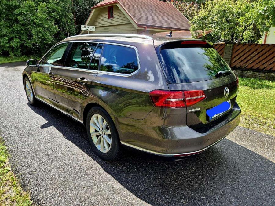 Brūns Volkswagen Passat 2017 Viļņa, ar dzinēja tilpumu 1.97 L un nobraukumu 288 tūkst. km par 8500 €, foto 5 vietnē AUTOMOTO.COM.LV