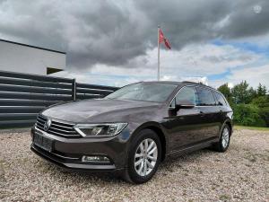 Brown Volkswagen Passat 2017 in Vilkaviskis, with an engine capacity of 1.97 L and mileage of 185 thousand km for 10600 €, photo 4 on AUTOMOTO.COM.LV