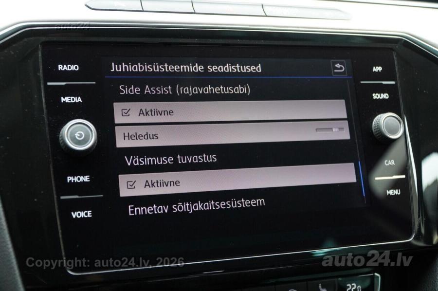 Brūns Volkswagen Passat 2018 Tallina, ar dzinēja tilpumu 2.00 L un nobraukumu 142 tūkst. km par 19800 €, foto 23 vietnē AUTOMOTO.COM.LV