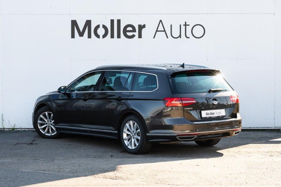 Brown Volkswagen Passat 2018 in Riga, with an engine capacity of 1.80 L and mileage of 244 thousand km for 10500 €, photo 4 on AUTOMOTO.COM.LV