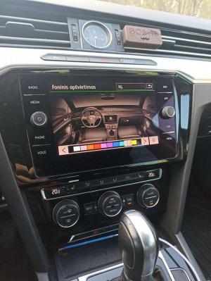Brown Volkswagen Passat 2018 in Vilnius, with an engine capacity of 1.97 L and mileage of 190 thousand km for 15000 €, photo 20 on AUTOMOTO.COM.LV