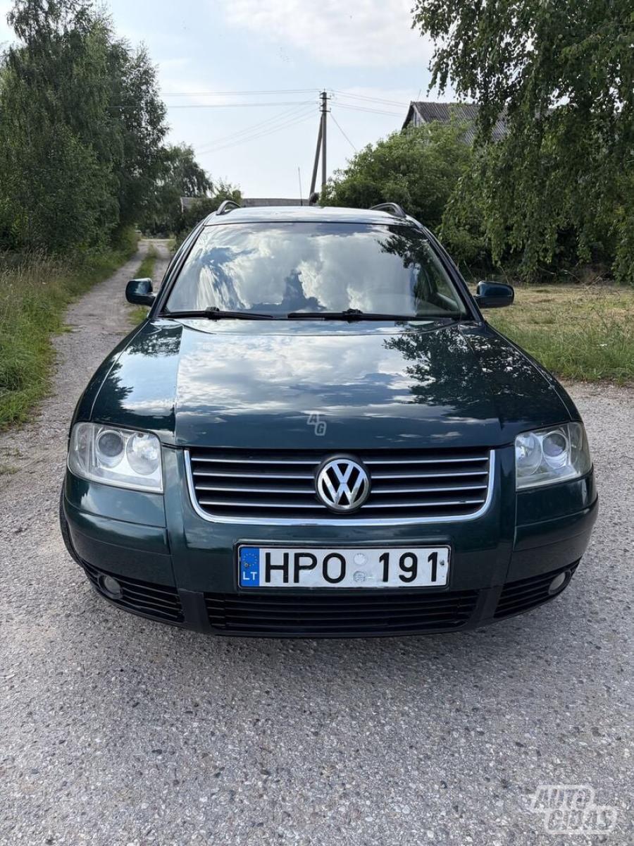 Zaļš Volkswagen Passat 2003 Alīta, ar dzinēja tilpumu 1.90 L un nobraukumu 450 tūkst. km par 2300 €, foto 3 vietnē AUTOMOTO.COM.LV