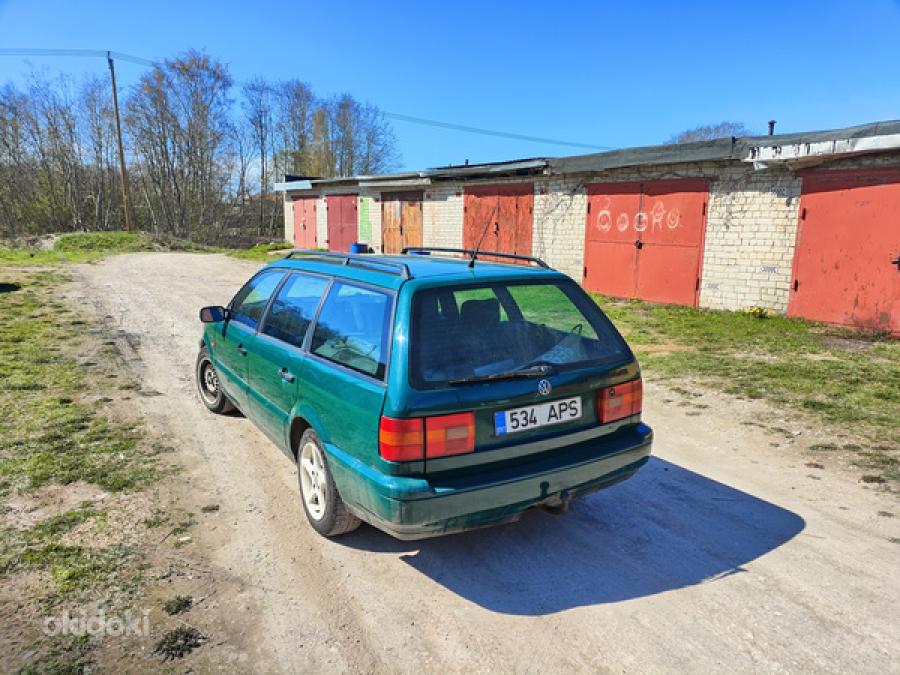 Зеленый Фольксваген Пассат 1994 в Таллин, объемом двигателя 1.90 л и пробегом 345 тыс. км за 1200 €, фото 5 на AUTOMOTO.COM.LV
