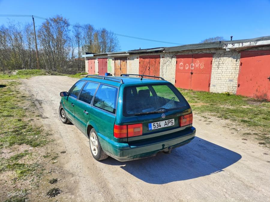 Зеленый Фольксваген Пассат 1994 в Таллин, объемом двигателя 1.90 л и пробегом 345 тыс. км за 1200 €, фото 11 на AUTOMOTO.COM.LV