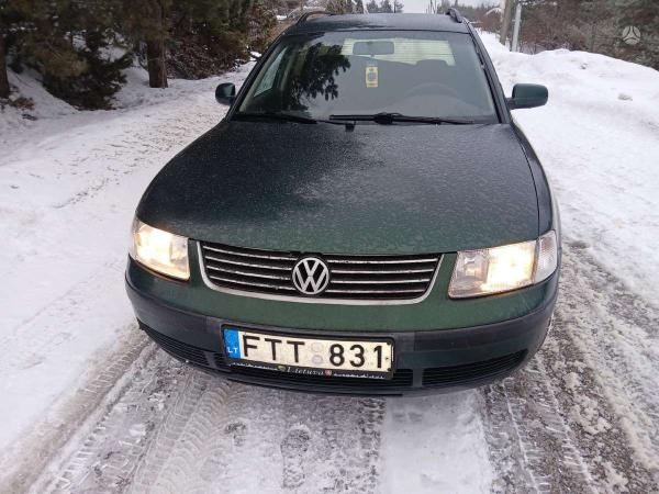 Zaļš Volkswagen Passat 1997 Viļņa, ar dzinēja tilpumu 1.90 L un nobraukumu 563 tūkst. km par 1250 €, foto 2 vietnē AUTOMOTO.COM.LV