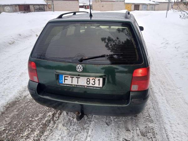 Zaļš Volkswagen Passat 1997 Viļņa, ar dzinēja tilpumu 1.90 L un nobraukumu 563 tūkst. km par 1250 €, foto 4 vietnē AUTOMOTO.COM.LV