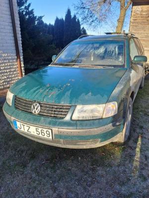 Green Volkswagen Passat 1998 in Marijampole, with an engine capacity of 1.90 L and mileage of 460 thousand km for 400 €, photo  on AUTOMOTO.COM.LV