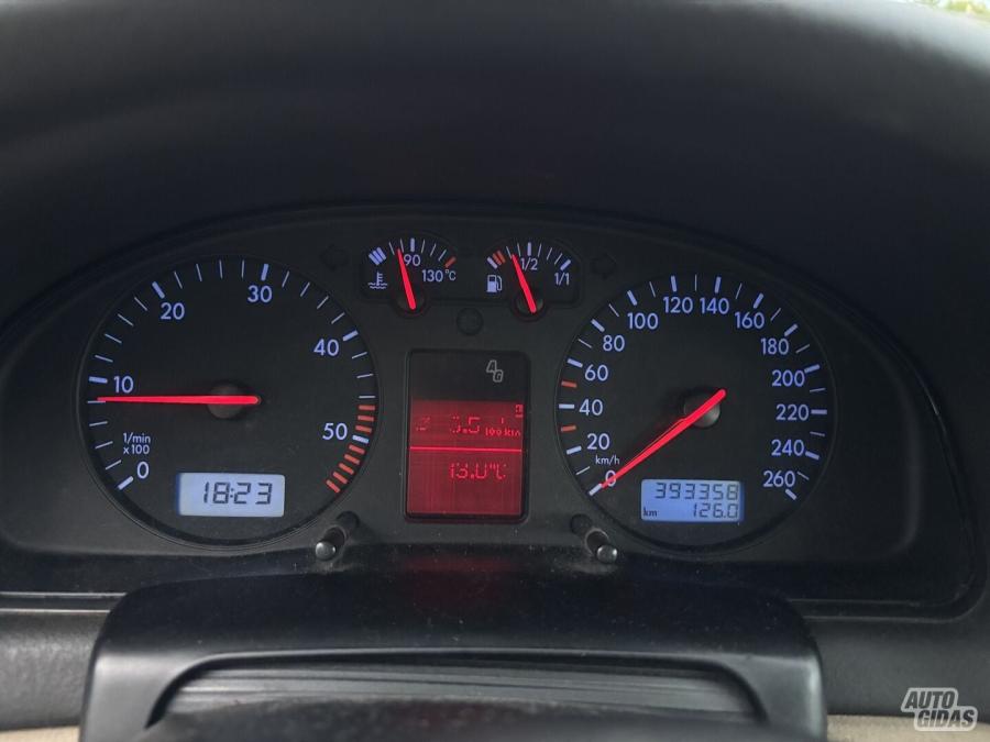 Green Volkswagen Passat 1998 in Joniskis, with an engine capacity of 1.90 L and mileage of 394 thousand km for 950 €, photo 7 on AUTOMOTO.COM.LV