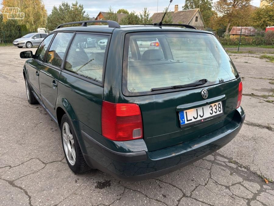 Green Volkswagen Passat 1998 in Joniskis, with an engine capacity of 1.90 L and mileage of 394 thousand km for 950 €, photo 14 on AUTOMOTO.COM.LV