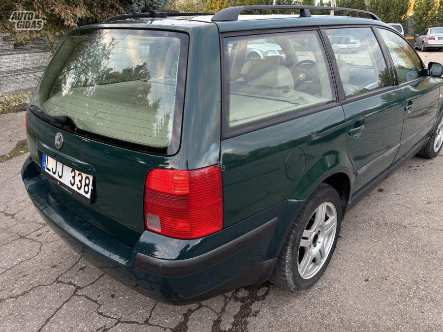 Green Volkswagen Passat 1998 in Joniskis, with an engine capacity of 1.90 L and mileage of 394 thousand km for 950 €, photo 15 on AUTOMOTO.COM.LV