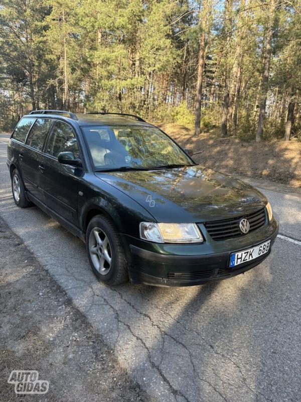 Green Volkswagen Passat 1999 in Varena, with an engine capacity of 1.90 L and mileage of 310 thousand km for 850 €, photo 1 on AUTOMOTO.COM.LV