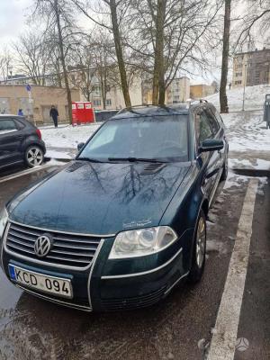 Zaļš Volkswagen Passat 2001 Viļņa, ar dzinēja tilpumu 2.00 L un nobraukumu 320 tūkst. km par 1400 €, foto 6 vietnē AUTOMOTO.COM.LV