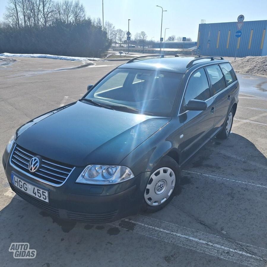 Zaļš Volkswagen Passat 2001 Telšiai, ar dzinēja tilpumu 1.90 L un nobraukumu 360 tūkst. km par 1150 €, foto 3 vietnē AUTOMOTO.COM.LV