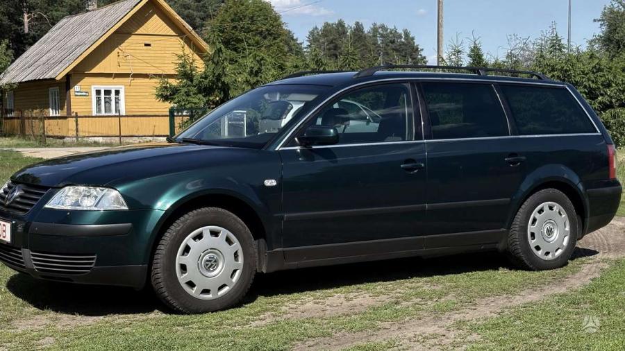 Зеленый Фольксваген Пассат 2003 в Друскининкай, объемом двигателя 1.60 л и пробегом 233 тыс. км за 850 €, фото 4 на AUTOMOTO.COM.LV