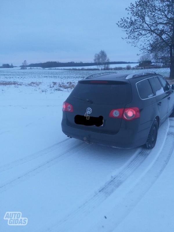 Green Volkswagen Passat 2006 in Vilnius, with an engine capacity of 1.90 L and mileage of 358 thousand km for 750 €, photo 3 on AUTOMOTO.COM.LV