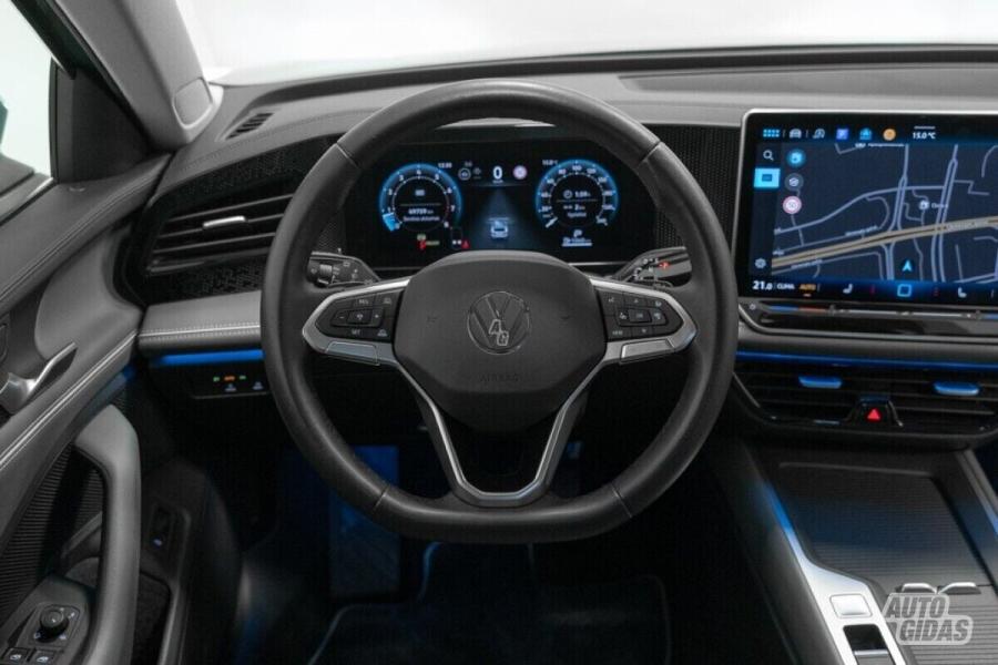 Zaļš Volkswagen Passat 2024 Viļņa, ar dzinēja tilpumu 1.50 L un nobraukumu 55 tūkst. km par 29900 €, foto 12 vietnē AUTOMOTO.COM.LV