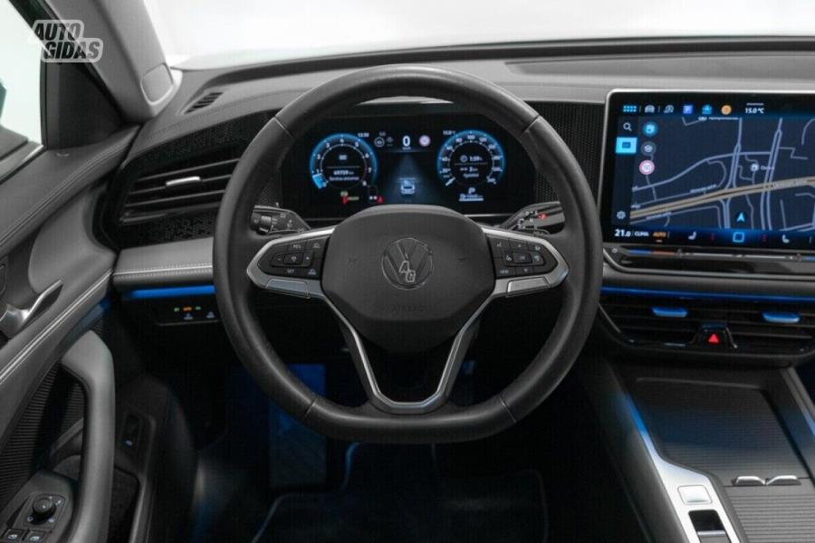 Zaļš Volkswagen Passat 2024 Viļņa, ar dzinēja tilpumu 1.50 L un nobraukumu 50 tūkst. km par 29900 €, foto 12 vietnē AUTOMOTO.COM.LV