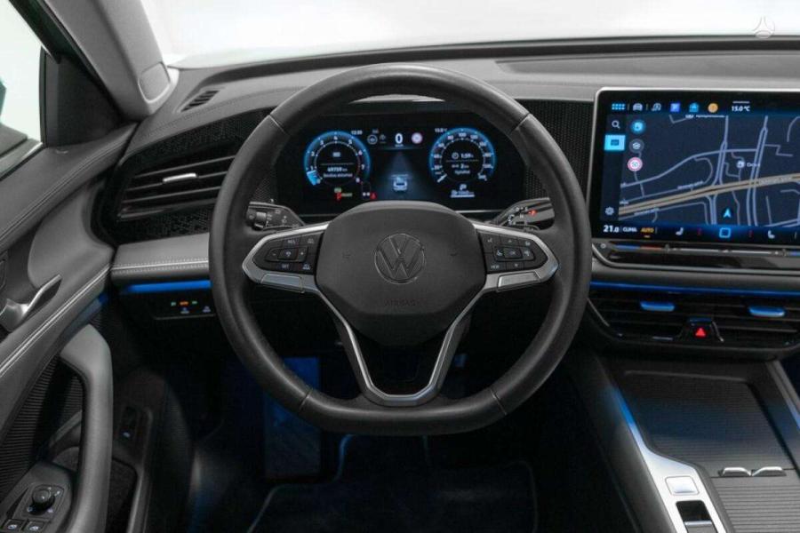 Zaļš Volkswagen Passat 2024 Viļņa, ar dzinēja tilpumu 1.50 L un nobraukumu 55 tūkst. km par 29900 €, foto 12 vietnē AUTOMOTO.COM.LV