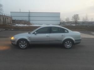 Grey Volkswagen Passat 2003 in Jonava, with an engine capacity of 1.90 L and mileage of 415 thousand km for 1250 €, photo 3 on AUTOMOTO.COM.LV