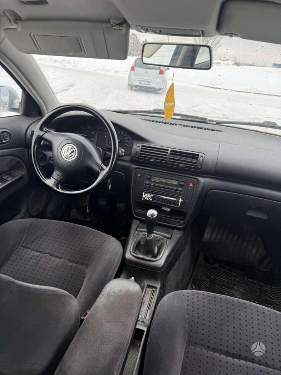 Pelēks Volkswagen Passat 1997 Kauņa, ar dzinēja tilpumu 1.90 L un nobraukumu 392 tūkst. km par 1250 €, foto 7 vietnē AUTOMOTO.COM.LV