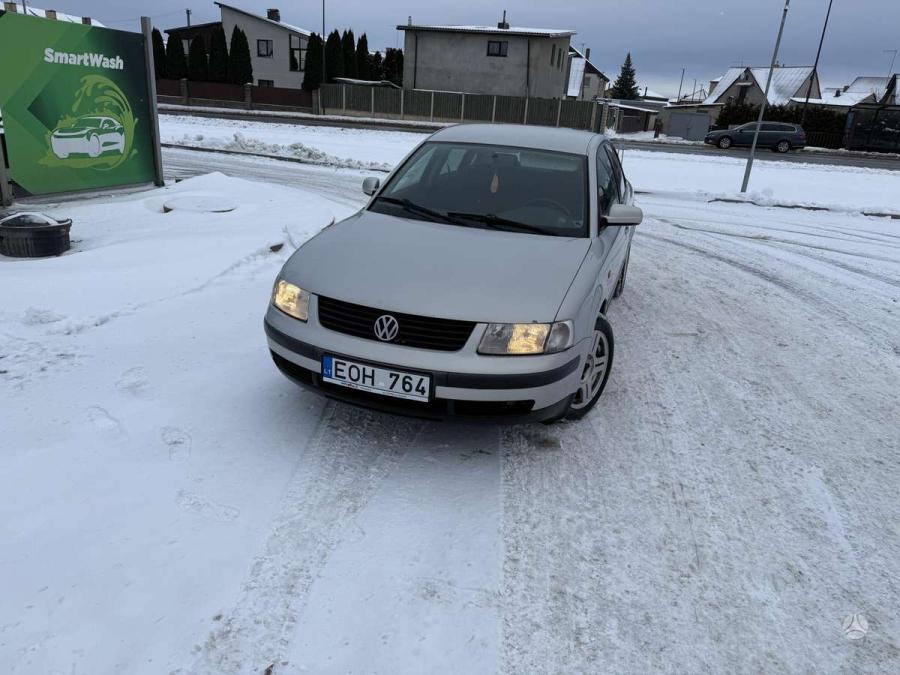 Pelēks Volkswagen Passat 1997 Kauņa, ar dzinēja tilpumu 1.90 L un nobraukumu 392 tūkst. km par 1250 €, foto 8 vietnē AUTOMOTO.COM.LV