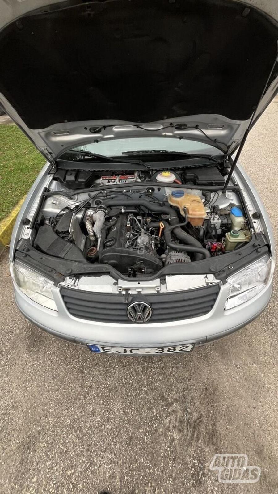 Grey Volkswagen Passat 1997 in Kaunas, with an engine capacity of 1.90 L and mileage of 544 thousand km for 1200 €, photo 4 on AUTOMOTO.COM.LV